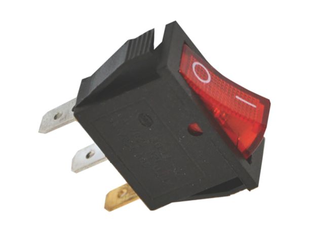 ME-D1-1111 ugradni crveni prekidač sa tinjalicom Mitea Electric