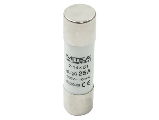 ME-CO14x51 25A gG cilindrični osigurač 500V Mitea Electric