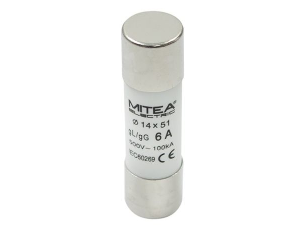 ME-CO14x51 6A gG cilindrični osigurač 500V Mitea Electric