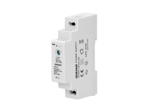 OR-PSU-1646 napajanje za DIN šinu 24V DC 0.63A 15W 1P ORNO