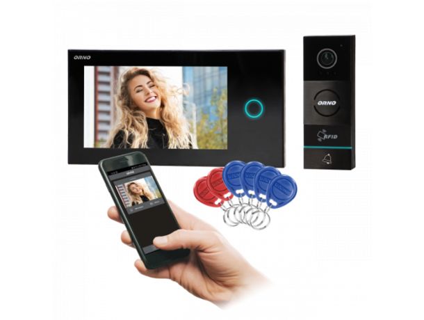 OR-VID-WI-1068/B video-interfon APPOS ORNO (sa kontrolom putem aplikacije)