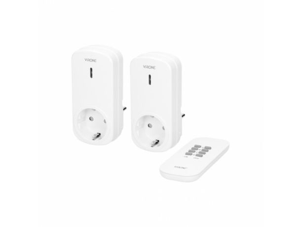 RS-4(GS) set 2+1 Wireless utičnica sa daljinskim upravljačem max. 1000W IP20 VIRONE