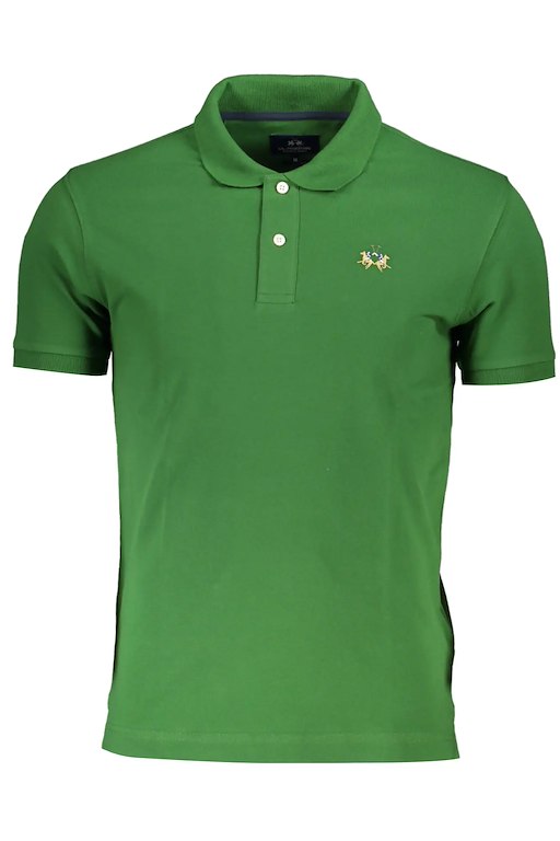 LA MARTINA Muška polo majica CCMP02-PK001_VERDE_03045, Zelena