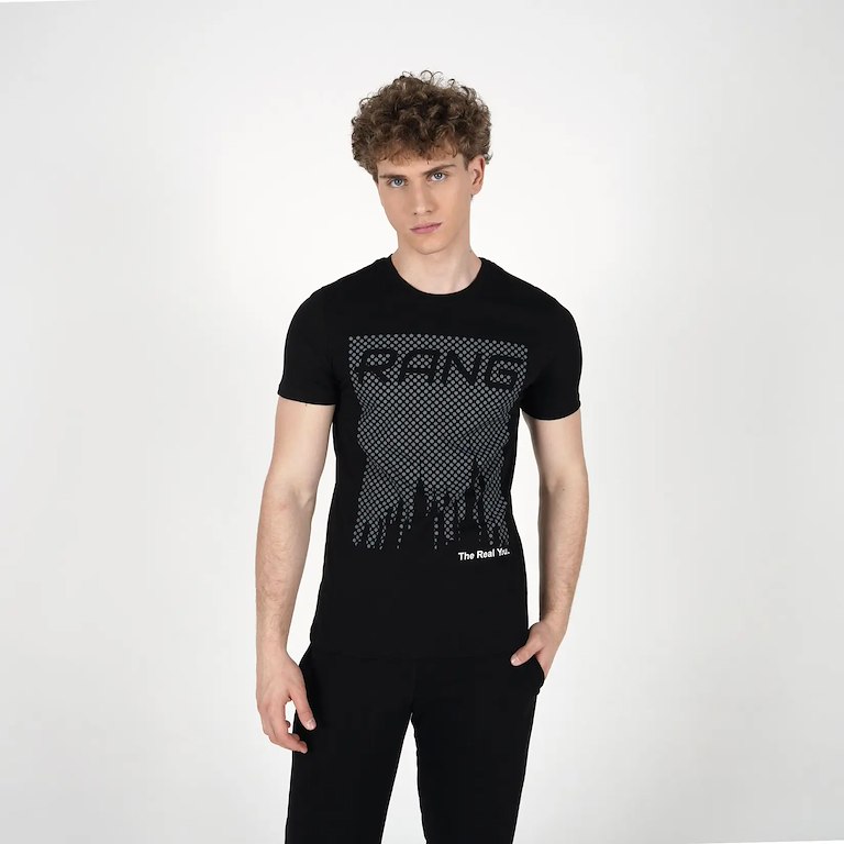 Rang Muška majica Franco M, Crna