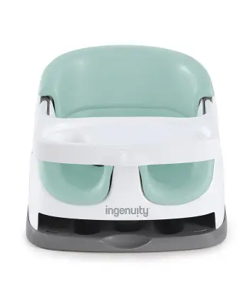 Kids II Ingenuity Booster hranilica za bebe 2u1, Menta