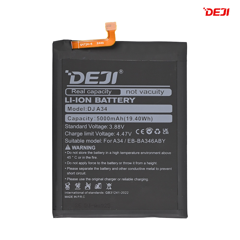 Baterija Deji za Samsung Galaxy A34 5G 5G(5000mAh)EB-BA346ABY