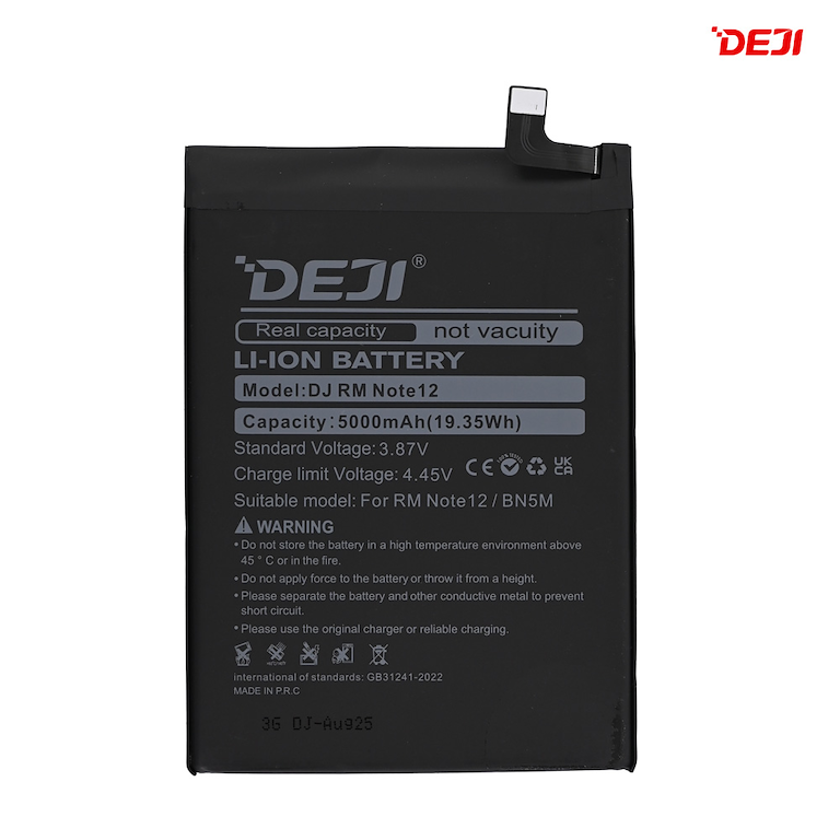 Baterija Deji za Xiaomi Redmi Note 12(5000mAh)BN5M