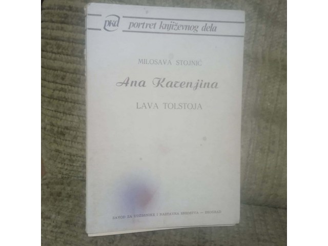 Ana Karenjina Lava Tolstoja Milosava Stojnić