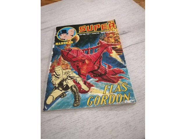 Super br.17 - Mandrak, Flaš Gordon, Nova Novator, Gaša