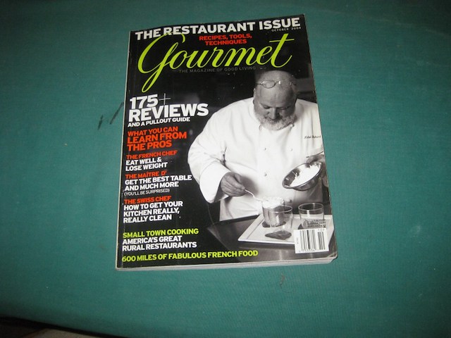Gourmet (The Magazine of Good Living) Number 10 (2004)