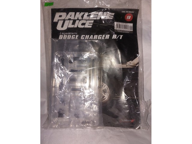 Paklene Ulice  br 9 Dodge charger Kit za Sastavljanje