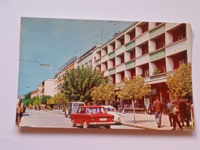 Kraljevo - Omladinska Ulica - Stari Automobili - 1967.g