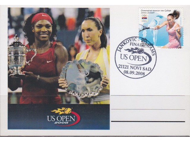 Srbija 2008 US OPEN Finale Serena i Jelena Janković
