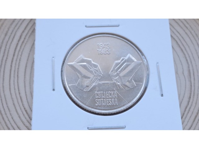 SFRJ 10 DINARA 1943-1983 GODINA SUTJESKA JUBILARAC