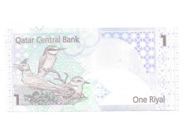 Qatar 1 riyal 2008. UNC