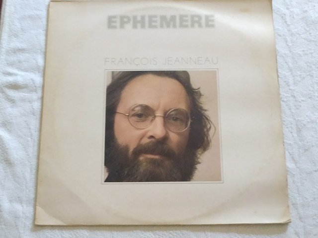 FRANCOIS JEANNEAU - Ephemere (LP, FRANCE, 4/4)