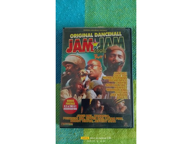 DVD ORGINAL DANCE HALL JAM JAM 2006 PART 01