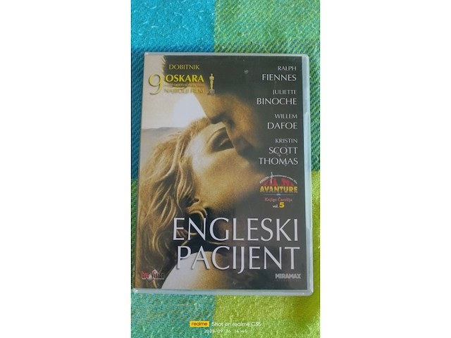 DVD ENGLESKI PACIJENT I AVANTURE IZ KNJIGE CAROLIJA