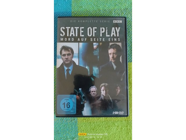 2 DVD STATE OF PLAY MORD AUF SEITE EINS
