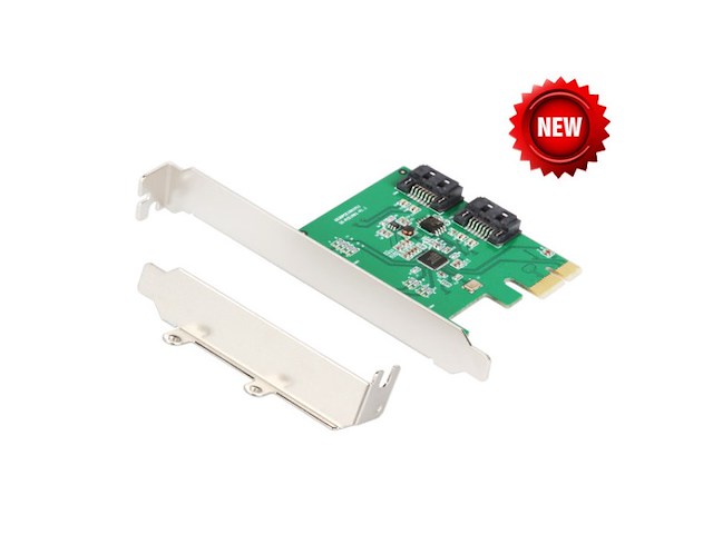 E-Green PCI-Express kontroler 2-port SATA III RAID