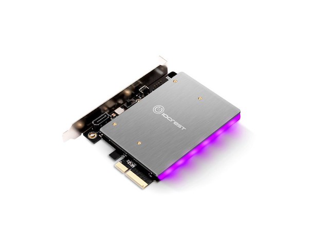 E-Green PCI Express Adapter za M.2 NVMe SSD i M.2 SATA SSD