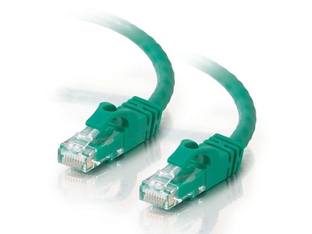 E-Green Kabl UTP Patch Cat6 0.3m zeleni