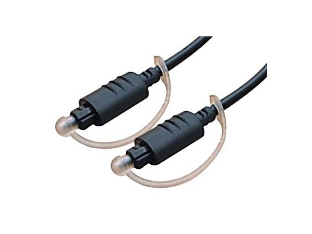 E-Green Kabl Optički Audio 2.2mm sa Toslink konektorima M/M 5m crni