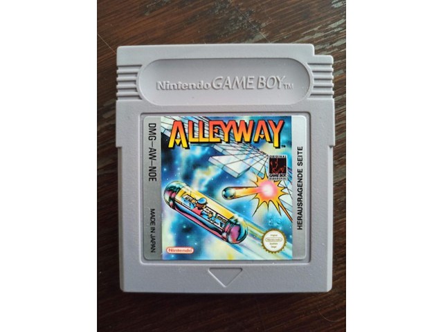 nintendo game boy igrica alleyway ispr sa sli