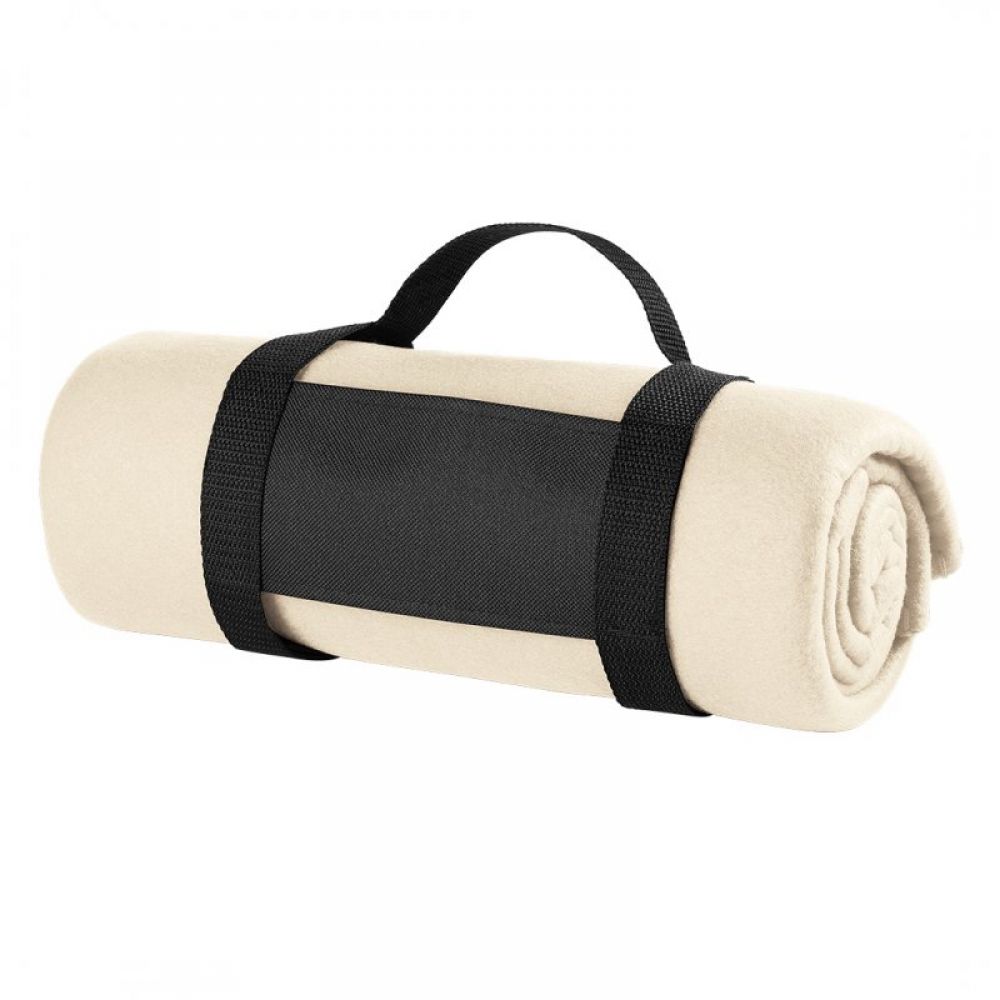 BLANKET ROLL, ćebence od brušenog polara, 180 g/m2, krem-belo