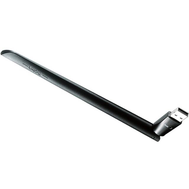 D-Link Wireless AC600 Dual Band High-Gain USB Adapter, 433Mbps @5GHz 802.11ac, 150Mbps @2.4GHz 802.11b/g/n, WPS Button, High Power 3dBi Antenna | DWA-172