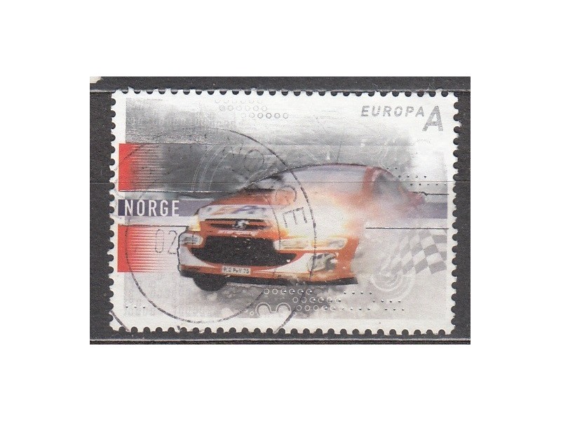 (wr292) norveska zigosana marka 2007 god