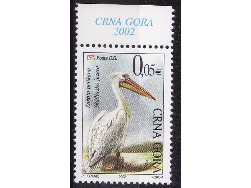 Crna Gora - pelikan 2002.