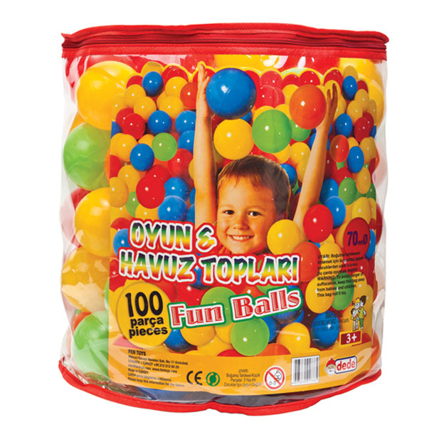Loptice manje (100 kom.) DEDE - 017335