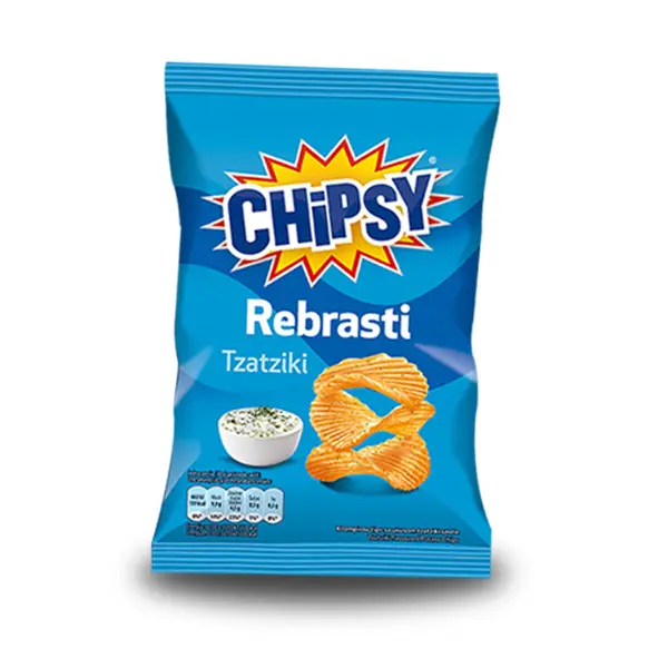 Chipsy Rebrasti Tzatziki, 140g