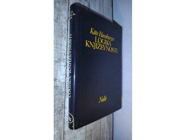 Logika književnosti / Kate Hamburger