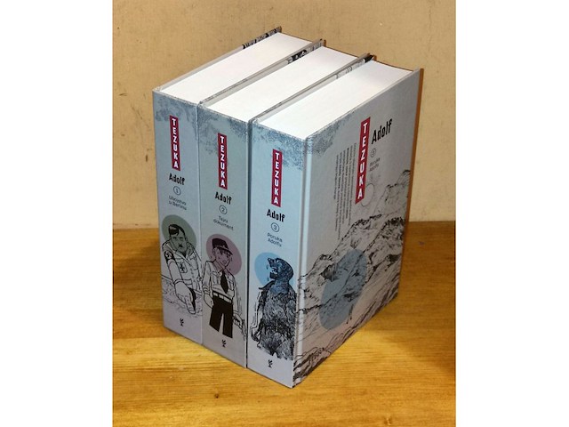 Adolf 1-3 - Osamu Tezuka (FIBRA)