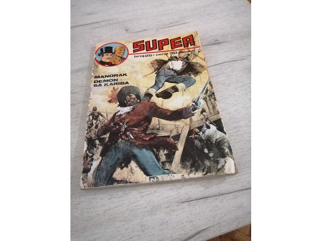 Super br.25 - Mandrak, Demon sa Kariba, Gaša