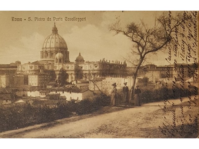 Razglednica `RIM` Italija