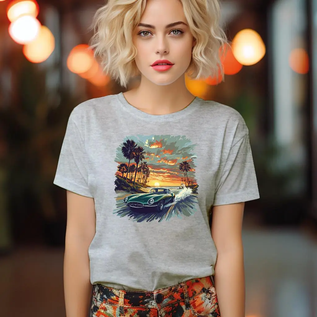 Camiseta Majica sa štampanim printom Cam 836, Ženska, Hrom