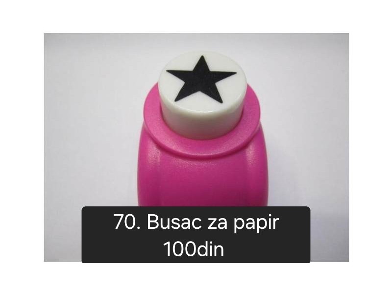 70. Busac za papir