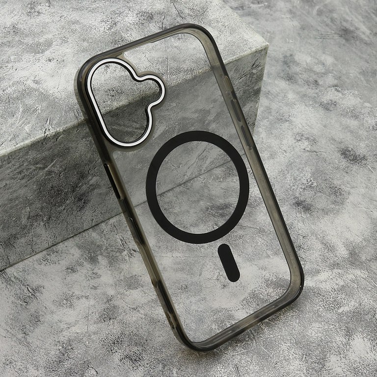 Futrola COLOR RING MagSafe za iPhone 17 (6.3) crna
