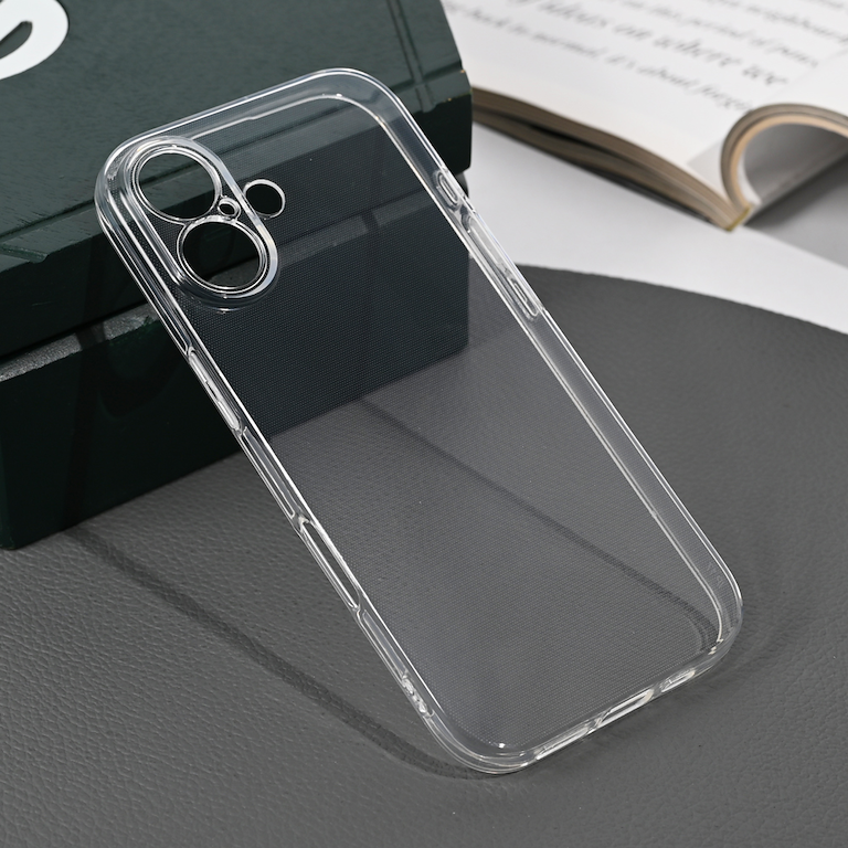 Zastitna silikonska maska (futrola) Skin - iPhone 17 Transparent