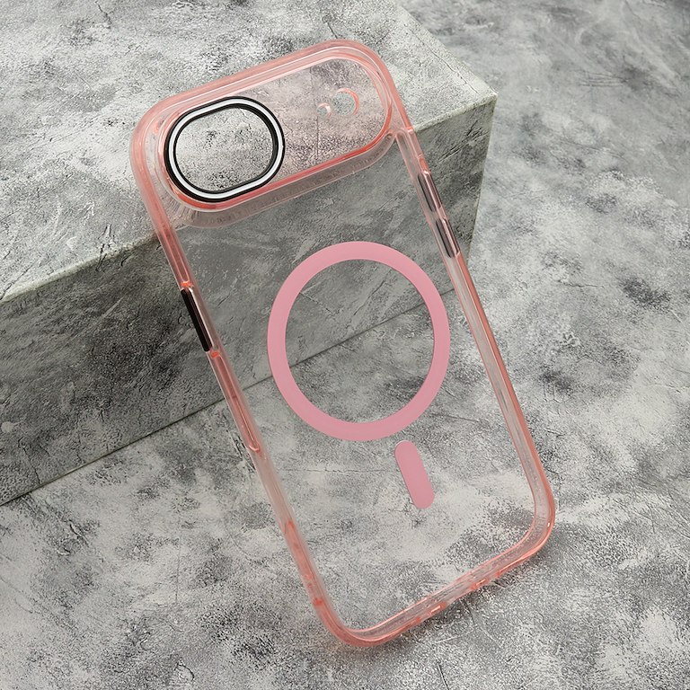Zastitna maska (futrola) COLOR RING MagSafe - iPhone 17 Air roze (MS)