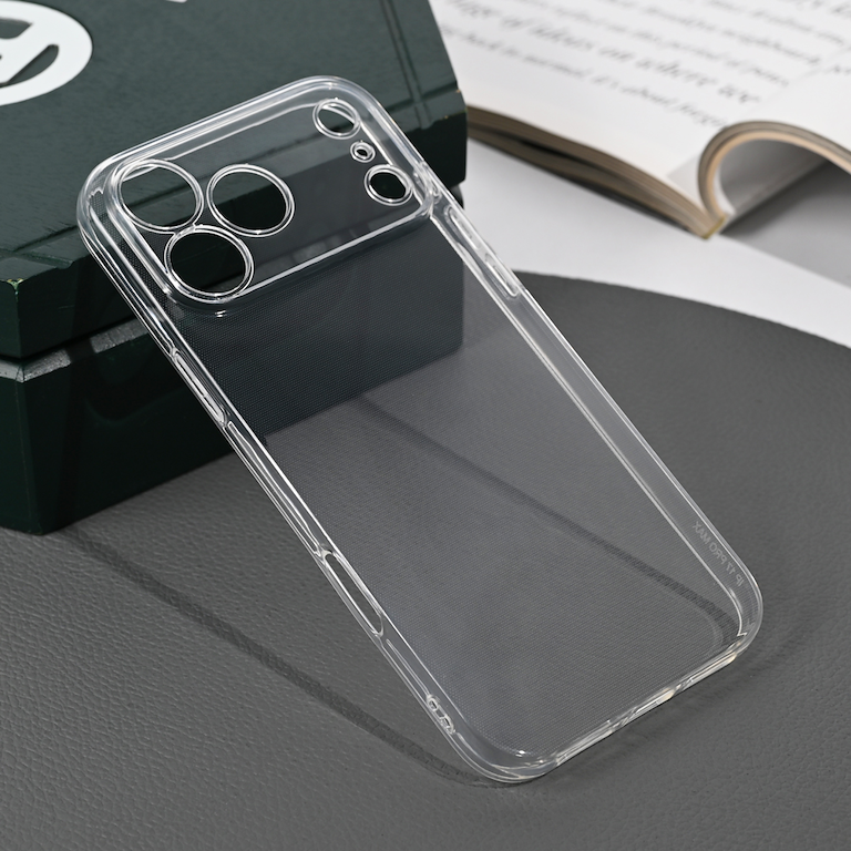 Zastitna silikonska maska (futrola) Skin - iPhone 17 Pro Max 6.9 Transparent