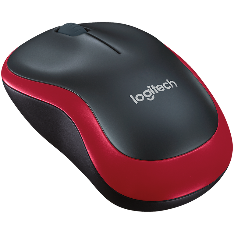 LOGITECH M185 Wireless Mouse - RED