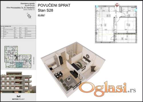 ***ODLICNA LOKACIJA***SREMSKA KAMENICA***U IZGRADNJI***