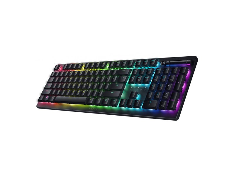 RAZER RAZER DEATHSTALKER V2 PRO – WIRELESS LOW PROFILE OPTICAL (CLICKY PURPLE SWITCH)