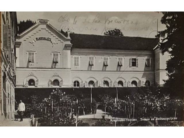 Razglednica `KRAPLINSKE TOPLICE` Kraljevina Jugoslavija