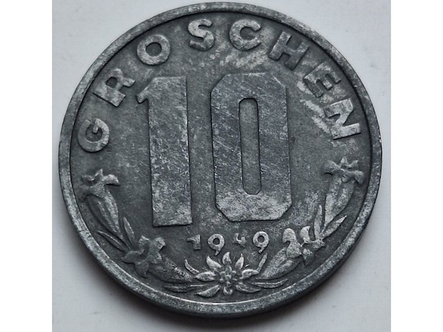 10 Groša 1949 Austrija