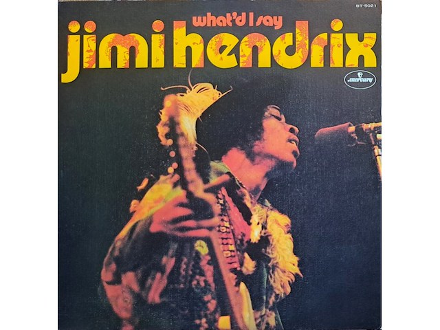 Jimi Hendrix ‎– What`d I Say (Japan; 75)